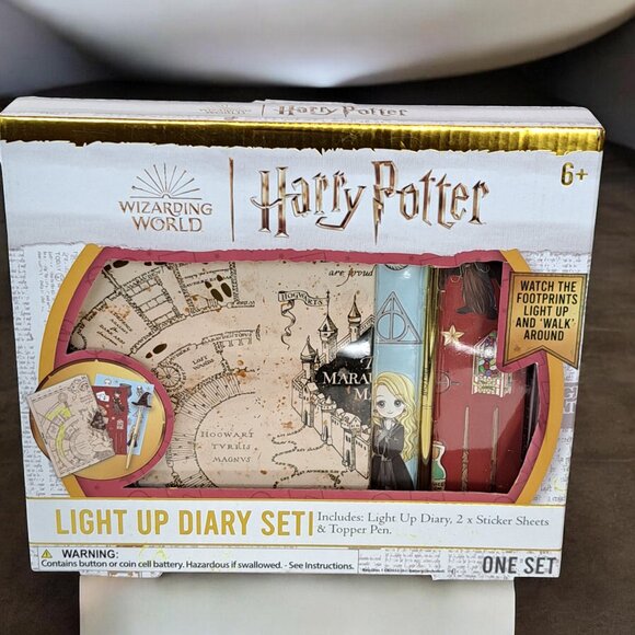 Wizarding World Of Harry Potter | Office | Harry Potter Light Up Diary ...
